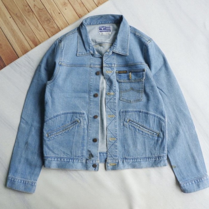 Jual Denim Work Jacket BOBSON Made in Japan | Shopee Indonesia