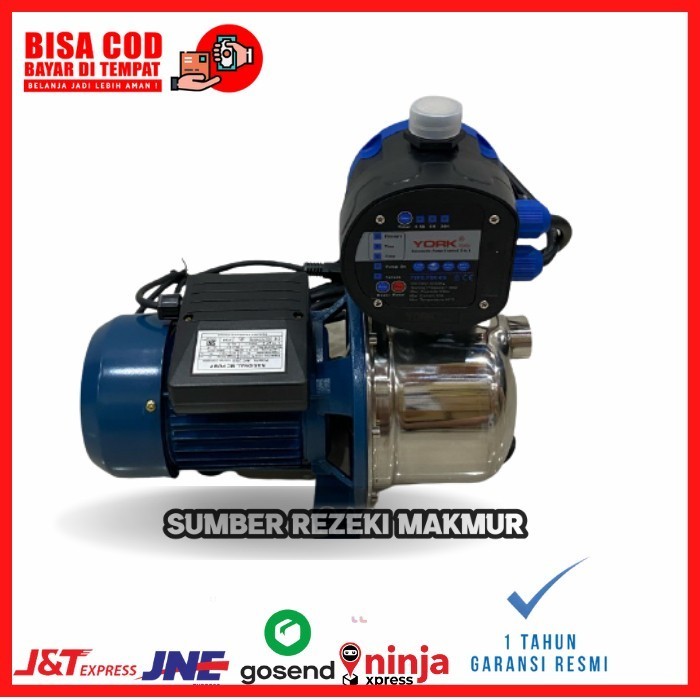Jual Pompa air semi jet stainless otomatis 250 watt Pompa semi jet mc ...