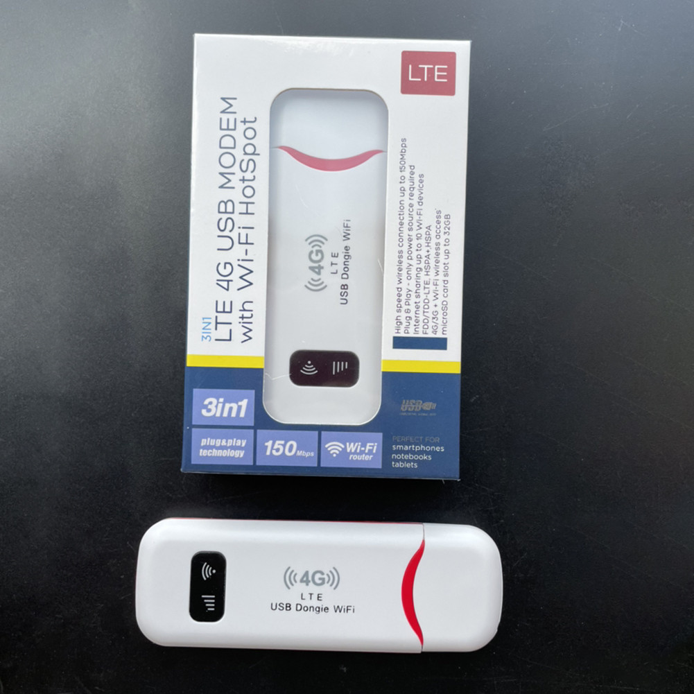 Jual 4G LTE Wireless WiFi Router USB Dongle 150Mbps Modem Stick Adapter ...