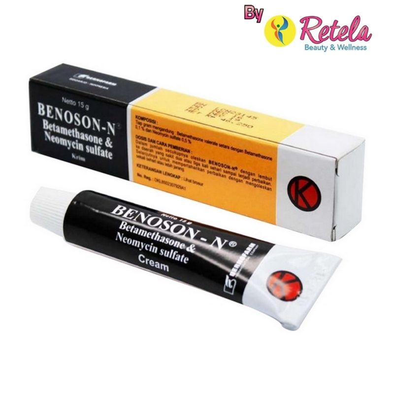 Jual BENOSON N 0.1% CREAM 15GR/ DERMATITIS/ GATAL KULIT | Shopee Indonesia