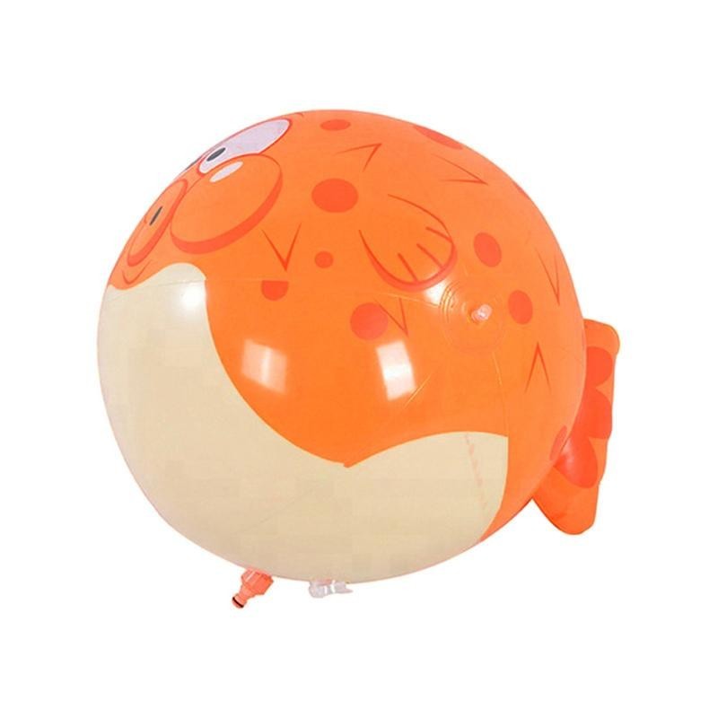 Jual Kids Sprinkler Fun Summer Sprinkler Puffer Fish Sprayer Water ...