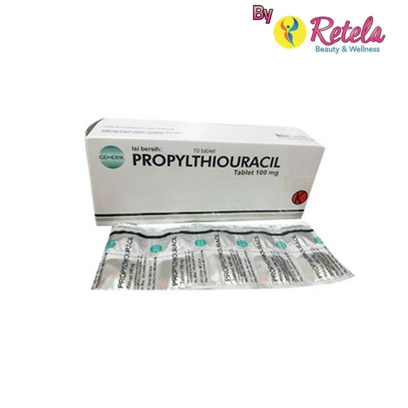 Jual PROPYLTHIOURACIL 100MG 1 STRIP 10 TABLET | Shopee Indonesia