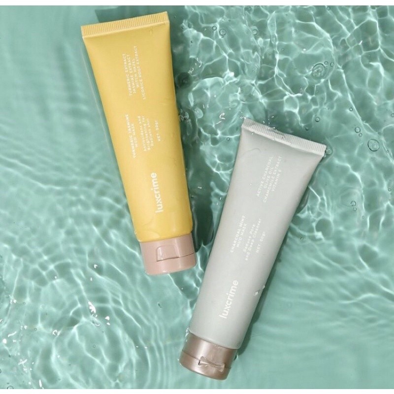 Jual BFC - Luxcrime Charcoal Mint + Turmeric Jasmine Mud Mask 70gr ...