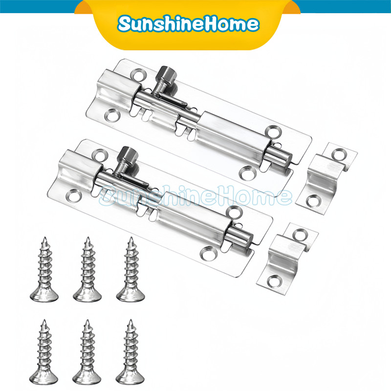 Jual SH Stainless Stanlis Tebal Selot / Slot Pintu Jendela Stainless ...