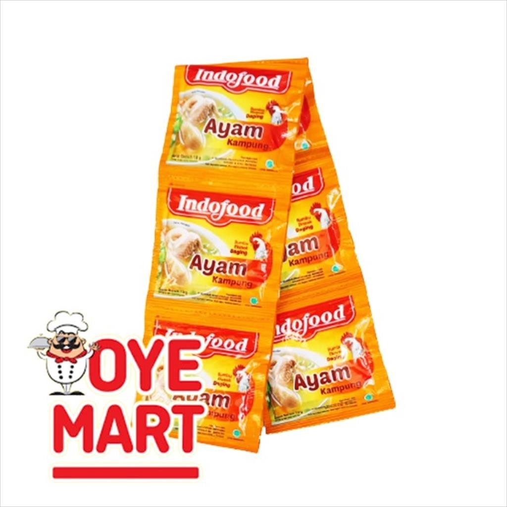 Jual INDOFOOD BUMBU PENYEDAP RASA AYAM KAMPUNG 10GR | Shopee Indonesia