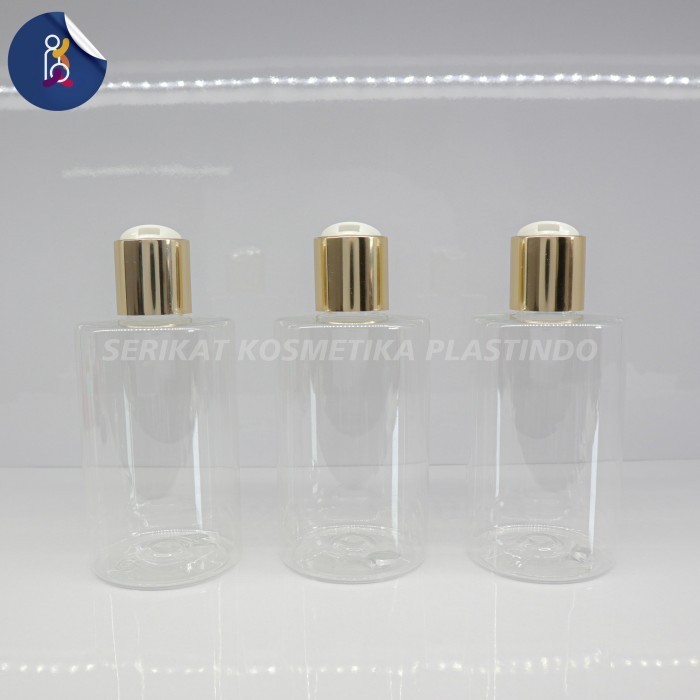 Jual BOTOL RF DIOLY 250ML PLASTIK PRESSTOP GOLD 250 ML CLEAR DISCTOP ...