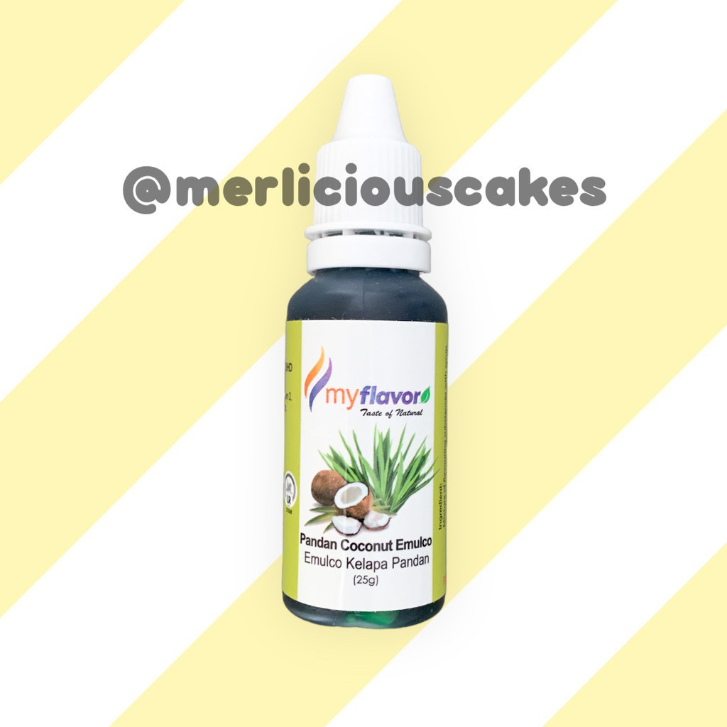 Jual My Flavor Pandan Coconut Emulco Perasa dan Pewarna Makanan ...