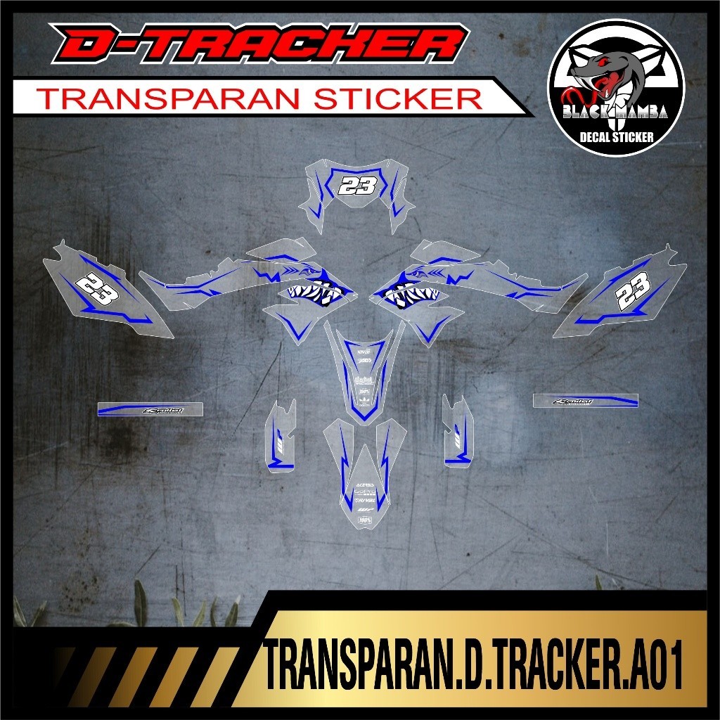Jual STIKER TRANSPARAN D-TRACKER DTX STRIPING TRANSPARAN MOTOR D ...
