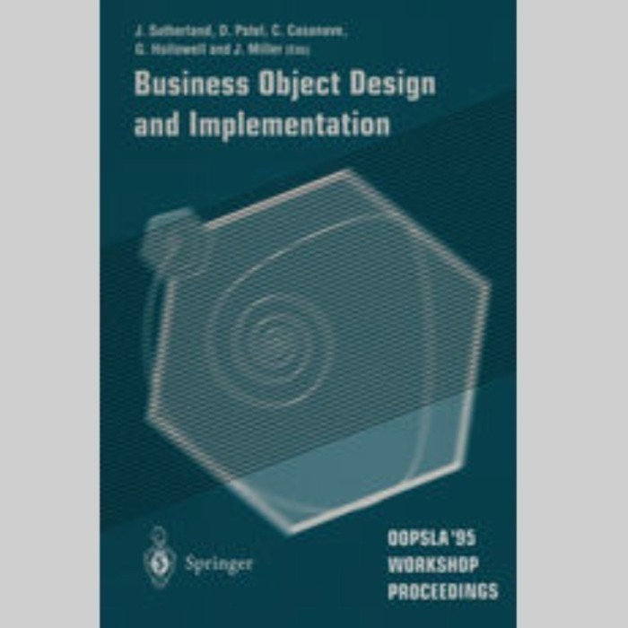Jual Buku Business Object Design and Implementation I, II, III | Shopee ...