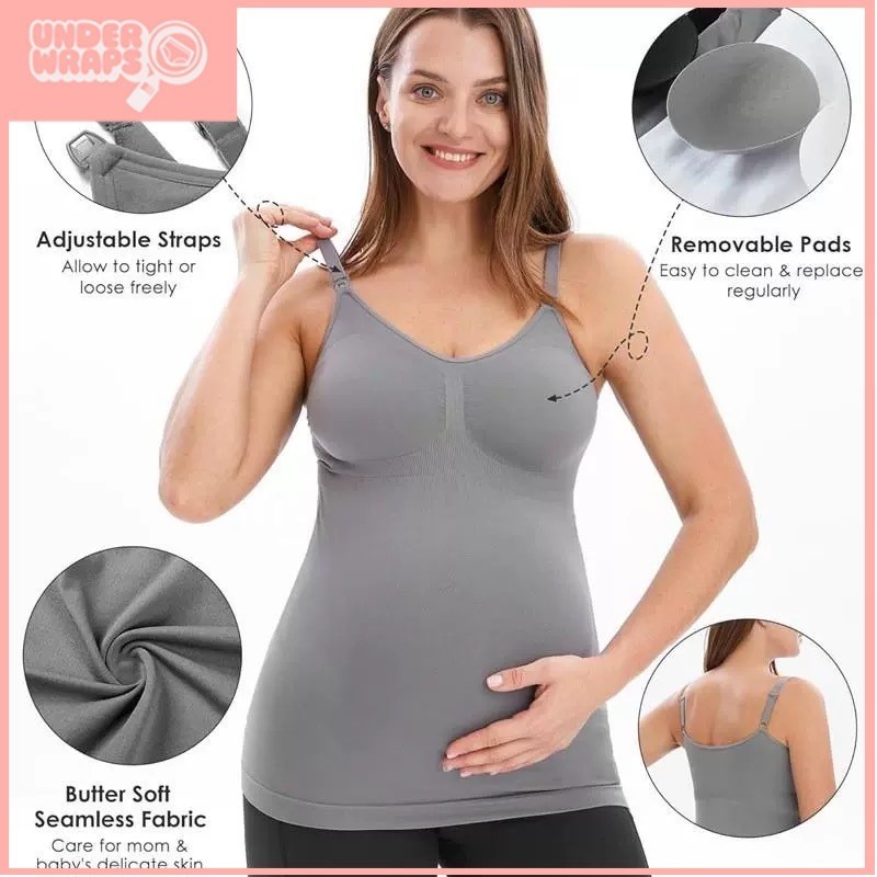 Jual ANGEL MOMMY Jumbo Menyusui Yang Tank Top Bra Menyusui Bh Maternity ...