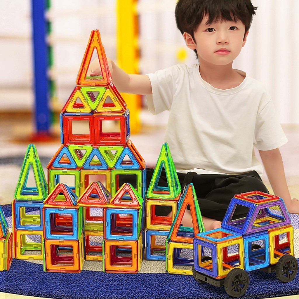 Jual Mainan Magnet Mainan Edukatif Mainan DIY Untuk Anak-anak Magnetic ...