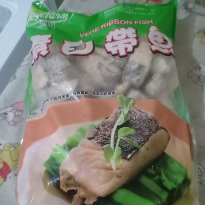 Jual ikan Pai dai , gurita putih / ribbon fish vege Taiwan | Shopee ...