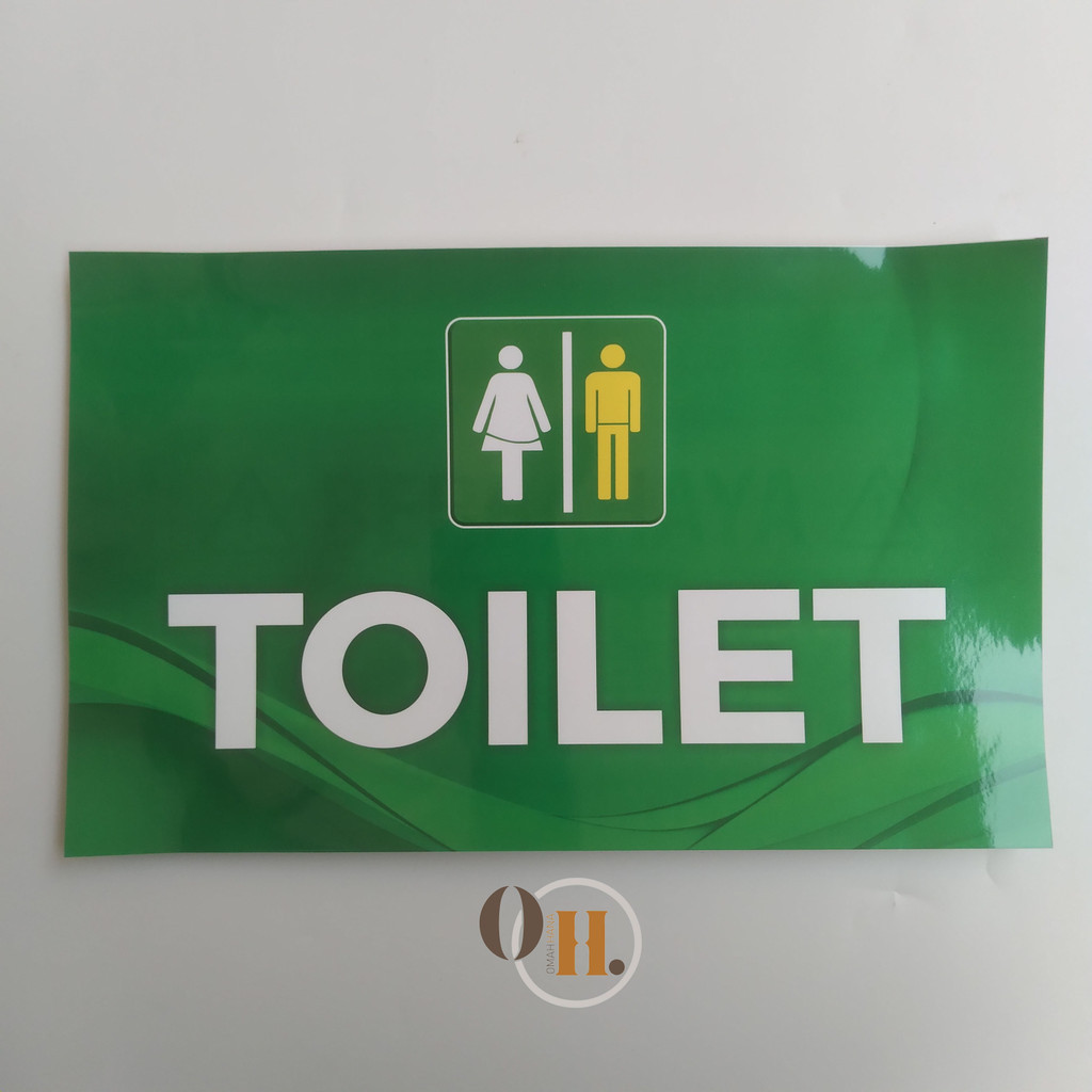 Jual Stiker Toilet - Stiker Nama Ruang - Stiker Kamar Mandi - Stiker ... Jual Stiker Toilet - Stiker Nama Ruang - Stiker Kamar Mandi - Stiker ...