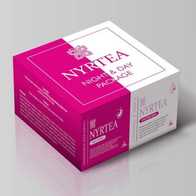 Jual Complete Whitening Night Cream dan Sunscreen cream nyrtea / cream ...