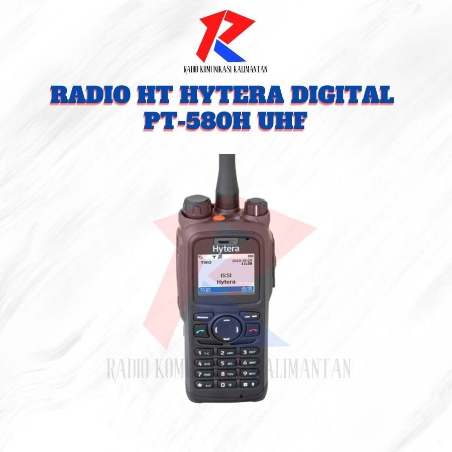Jual qr promo RADIO HT HYTERA DIGITAL PT 580 H UHF 380-430 MHZ | Shopee ...