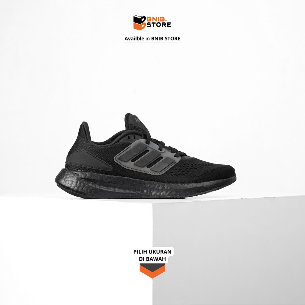 Jual Sepatu Lari adidas PureBoost 22 Triple Black [HQ1456] Original ...
