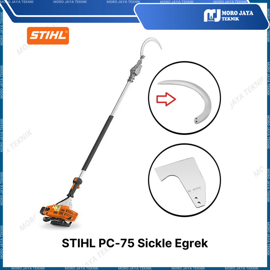 Jual Mesin Potong Sawit Palm Cutter PC-75 Sickle Egrek STIHL ORIGINAL ...