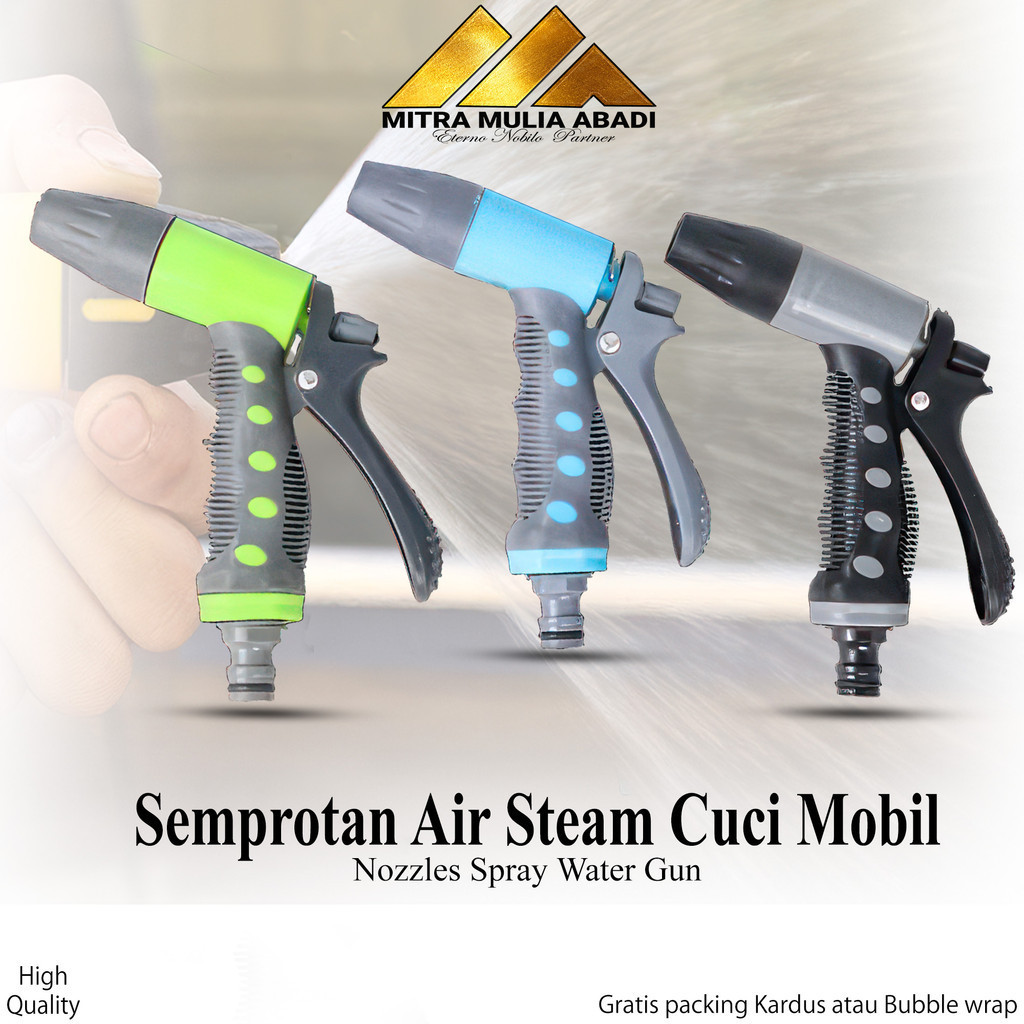 Jual Semprotan Air Nozzle Steam Cuci Mobil Motor Spray Water Gun ...