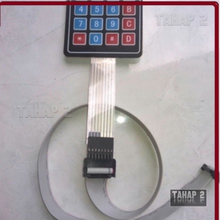 Jual Kabel Sambungan Keypad Pom Mini Pertamini Keypad Membrane 4x4 ...