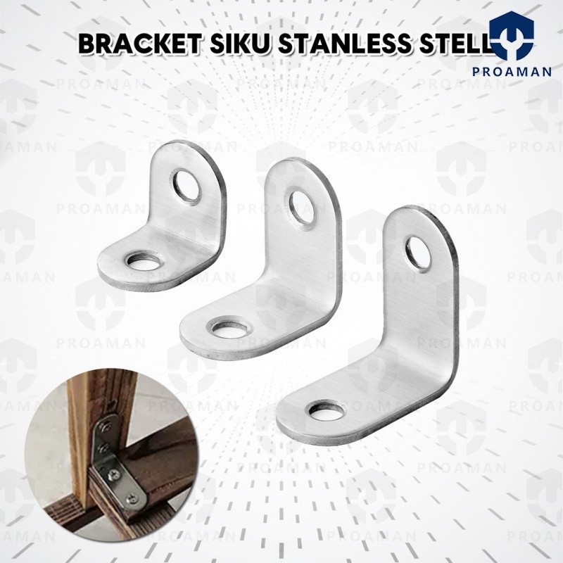 Jual Besi Baut Bracket Siku Ambalan L/Plat Siku L Segitiga Siku L Iku ...