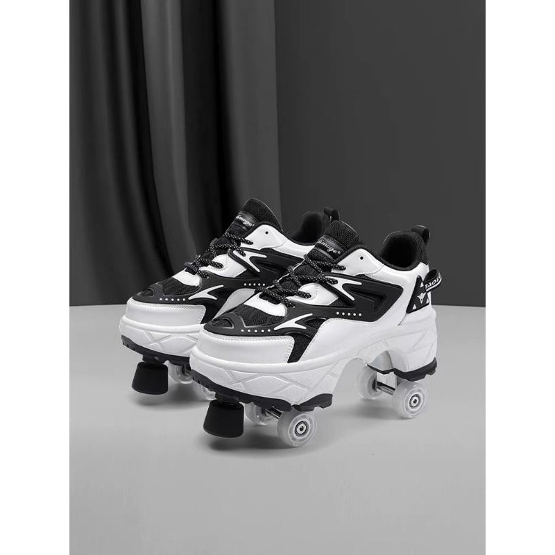 Jual SEPATU RODA EMPAT VIRAL / Roller skates sepatu roda viral | Shopee ...