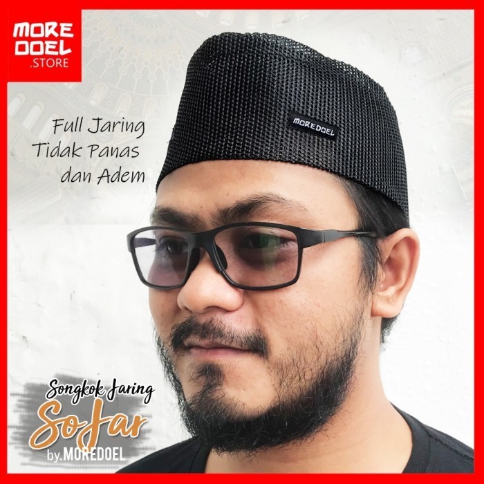 Jual 31 Peci Songkok Hitam Jaring Sojar By Moredoel Ringan Adem Dan ...