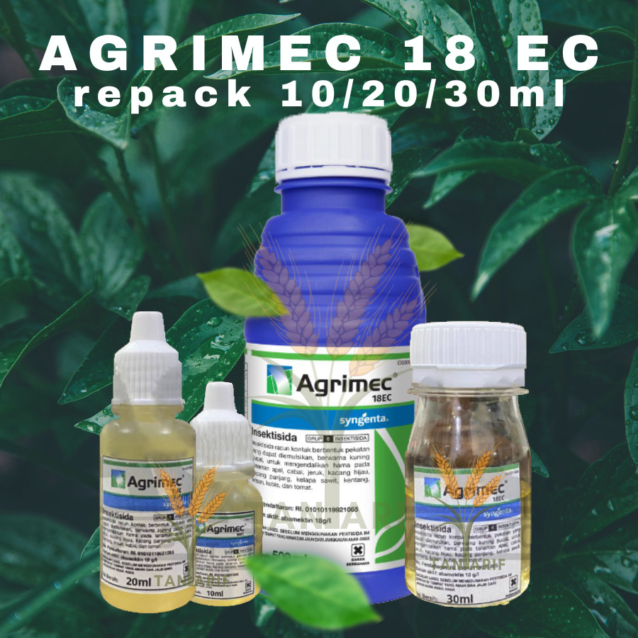 Jual Insektisida AGRIMEC 18 EC Kemasan Repack 10Ml 20Ml 30Ml Bahan ...