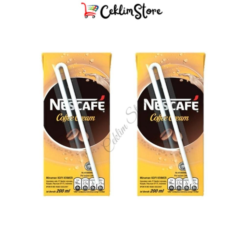 Jual Nescafe Coffee Cream 200ml - 2 Pcs | Shopee Indonesia