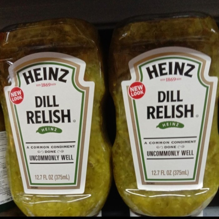 Jual Heinz dill relish dressing 375ml pickle | Shopee Indonesia