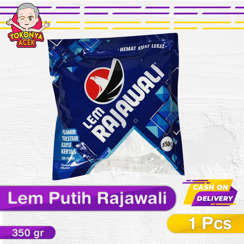 Jual Lem Putih Rajawali Biru 350g – Kuat, Hemat, & Lekat untuk Kayu ...