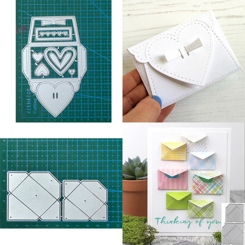 Jual mini envelope Metal Cutting Dies Cut Die Mold Scrapbooking Paper ...
