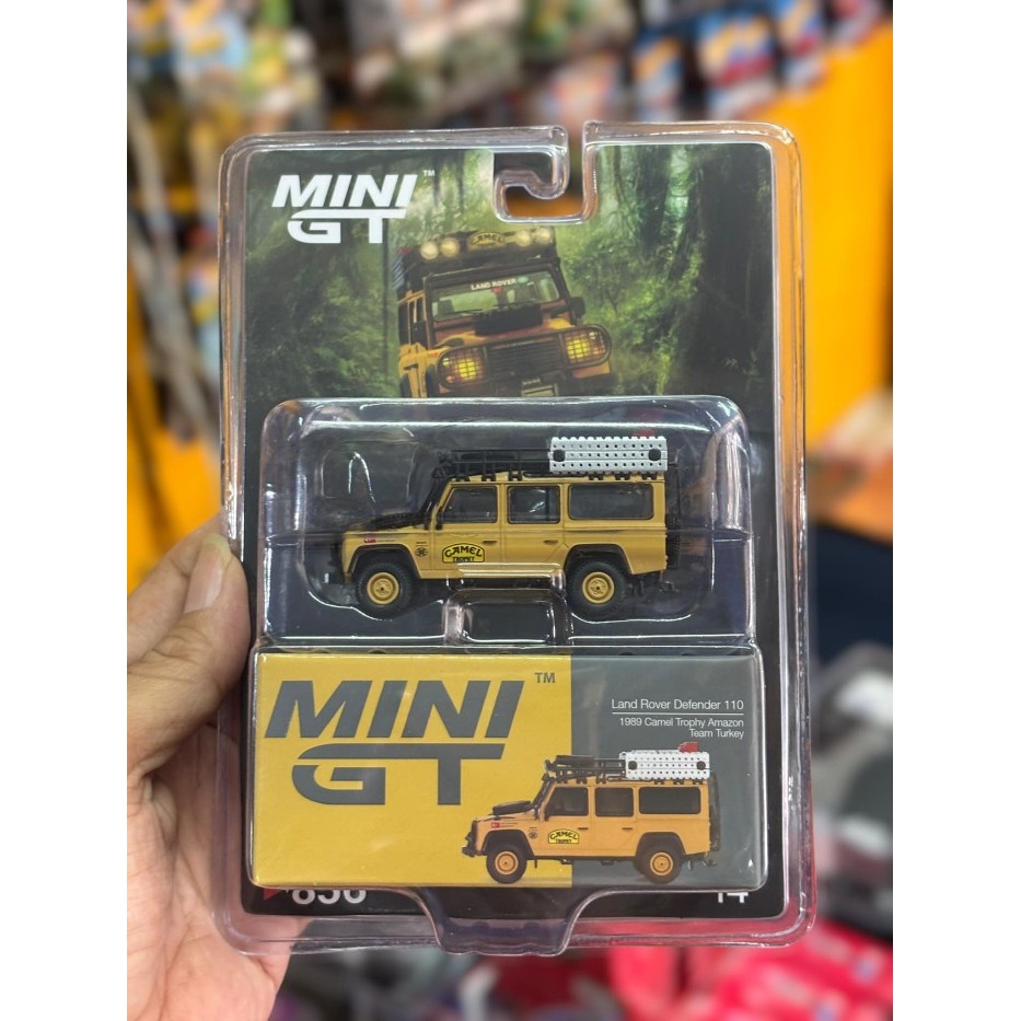 Jual Blister Mini GT 856 Land Rover Defender 110 1989 Camel Trophy Amazon Team Turkey Turkey ...
