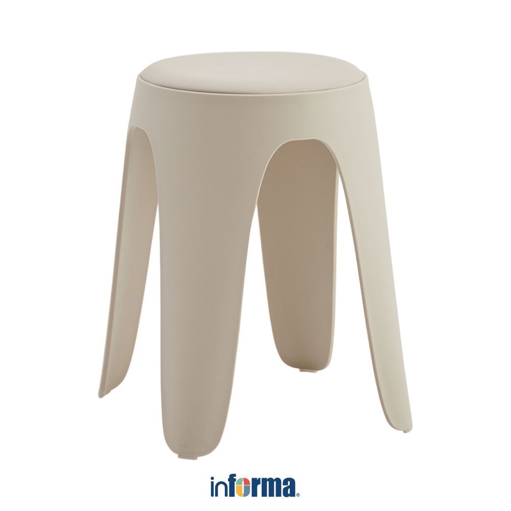 Jual Informa Dorris Bangku Kulit Multipurpose Stool Bangku Makan Cafe ...