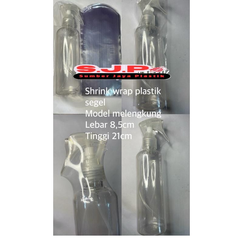 Jual segel plastik pvc shrink warp Botol 250ml seperti botol spray ...