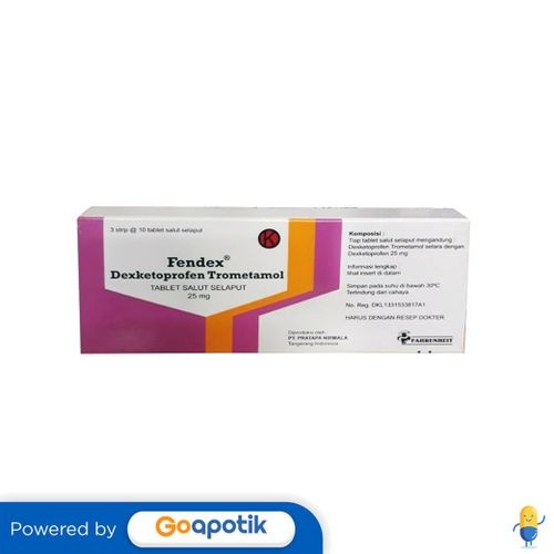 Jual Fendex 25 Mg Box 30 Tablet | Shopee Indonesia
