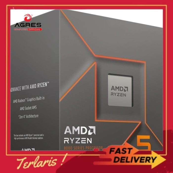 Jual AMD Ryzen 5 8400F / AMD Ryzen 5 8400F BOX / PROCESSOR AMD RYZEN 5 ...