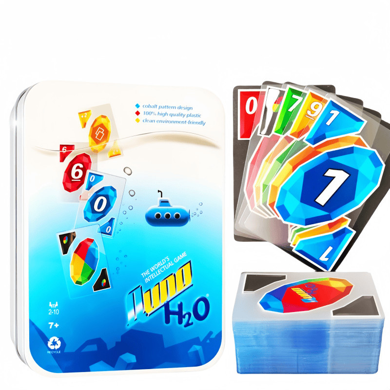 Jual UNO Family Fun Entertainment board game card Anti-cheating Uno ...