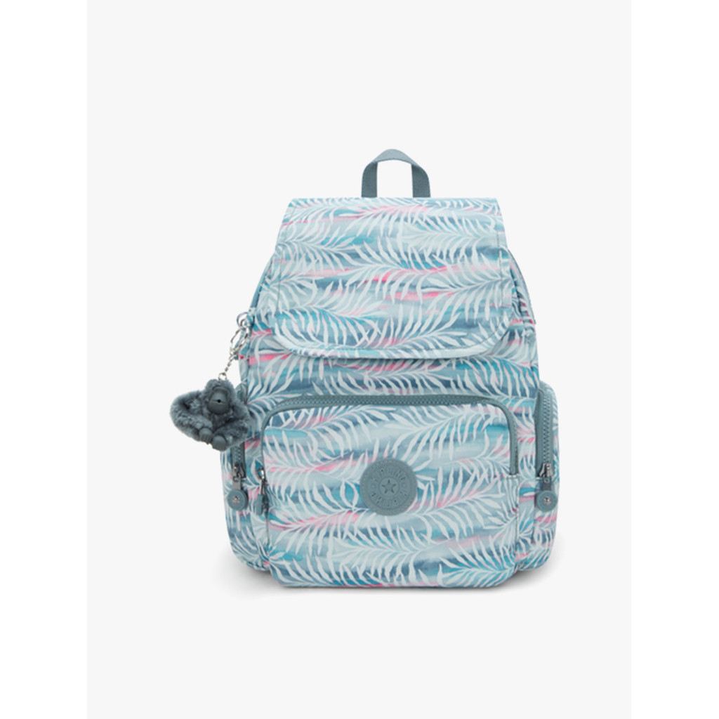 Jual KIPLING - Ransel Wanita - CITY ZIP S Palmtree Leaves | Shopee ...
