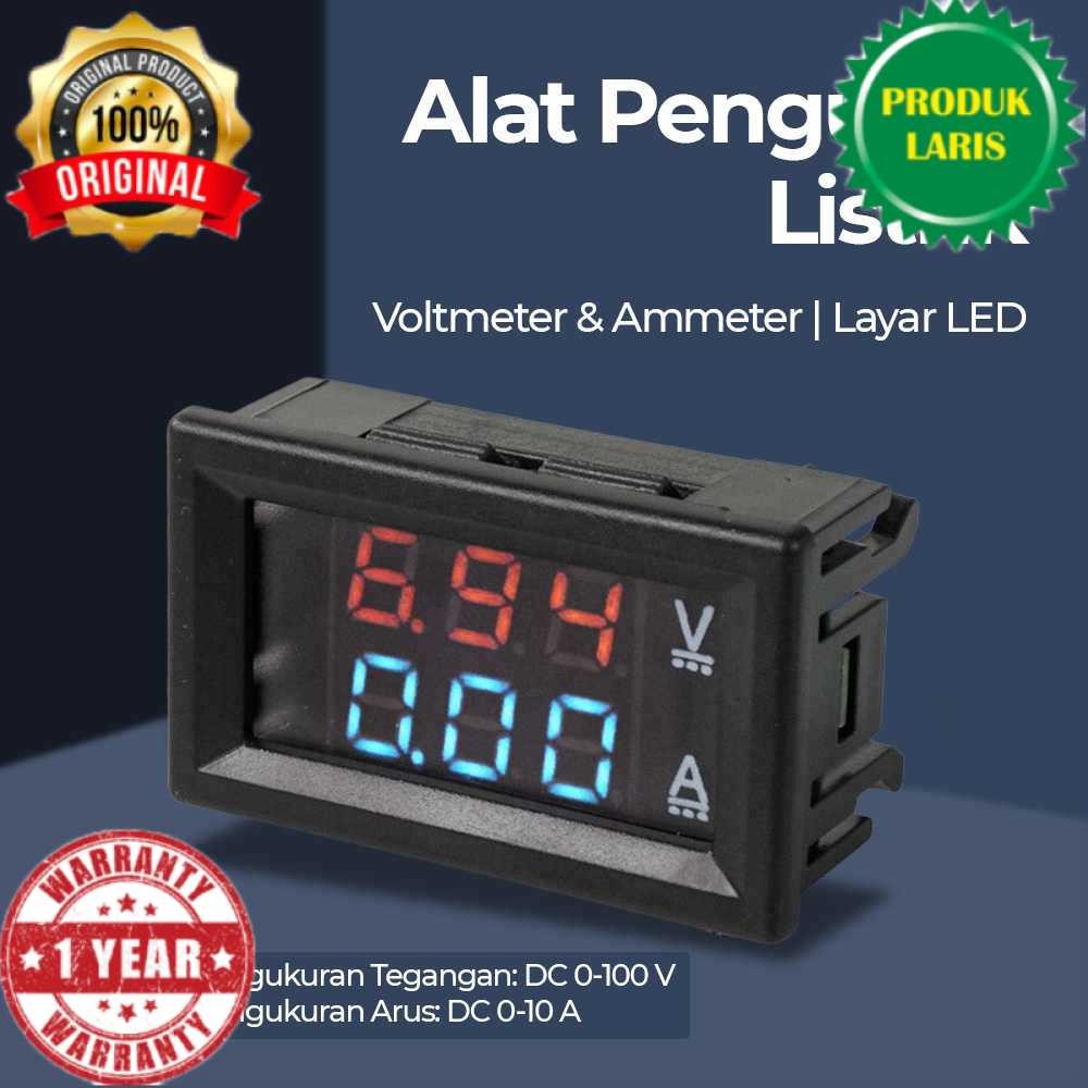 Jual Alat Pengukur Listrik Ampere Led Inscom Termurah Tegangan ...