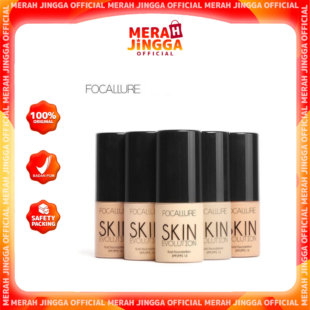 Jual FOCALLURE Full Coverage Oil-control Fluid Foundation FA 30 | FA30 ...