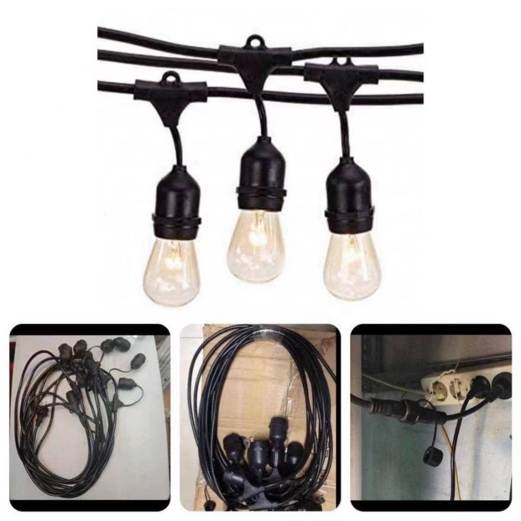 Jual KABEL FITTING LAMPU GANTUNG E27 10 METER 10 FITTING / 10 METER 10 ...