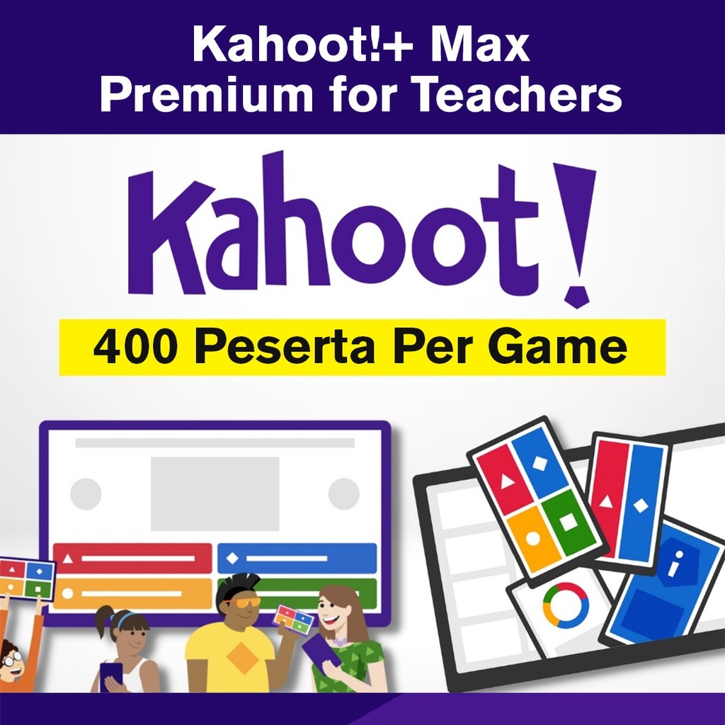 Jual Kahoot!+ for Teachers Premium 7 Hari (400 Peserta) | Shopee Indonesia
