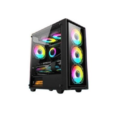 Jual CASING INFINITY VESTA V4 + 3 FAN RGB Micro ATX Gaming Case ...