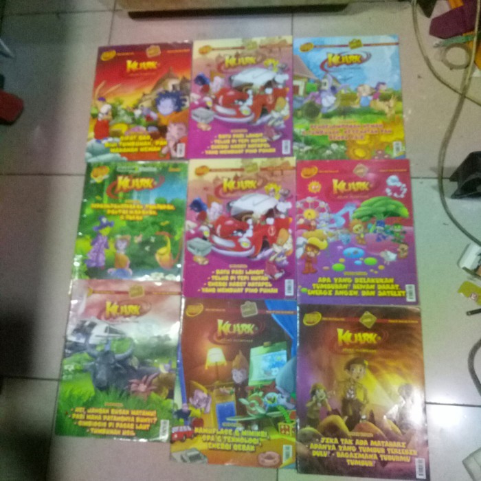 Jual majalah anak KUARK KELAS OLIMPIADE (harga paket 11 buku) | Shopee ...