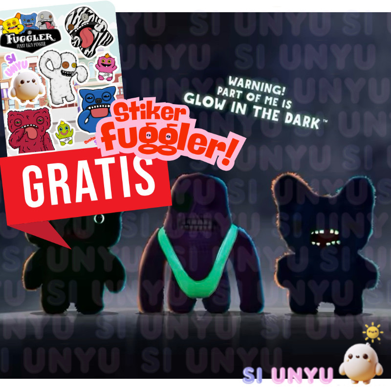 Jual Fuggler FuggGlow Glow In The Dark Edition Ugly Doll Original ...