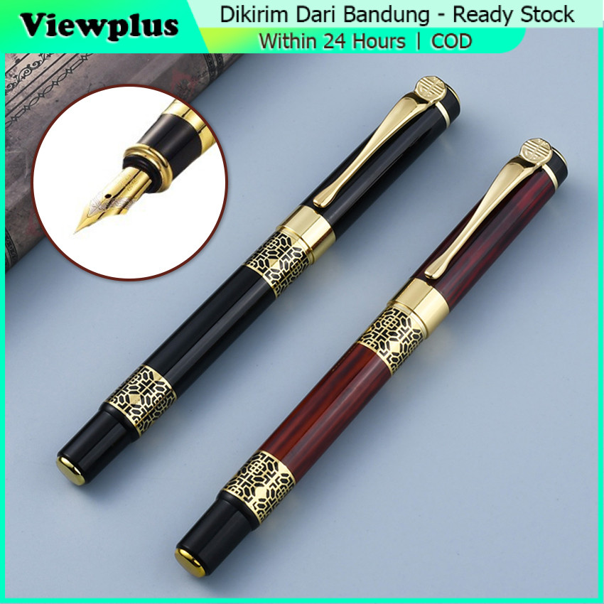 Jual Kaligrafi Fountain Pen Nib 0,5mm Pena Kalam Tutul Sudah Di Asah ...