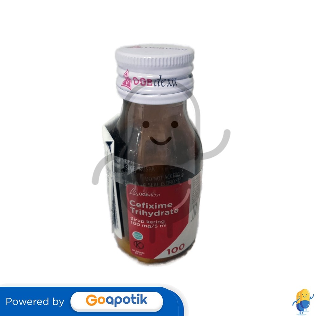 Jual Cefixime Trihydrate Ogb Dexa Medica 100 Mg/5 Ml Dry Syrup 30 Ml | Shopee Indonesia
