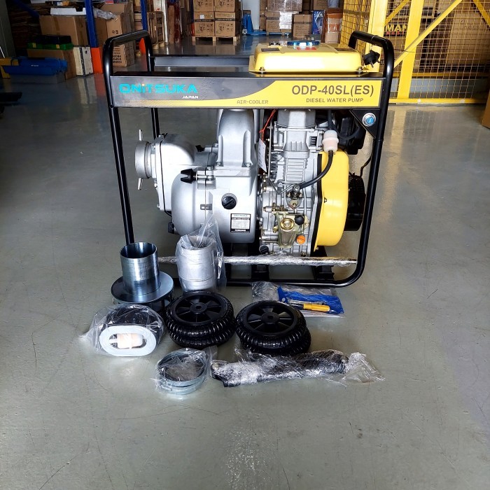 Jual Alkon Diesel Slurry Pump Lumpur 4" ONiTSUKA ODP-40SL(ES) Electric ...