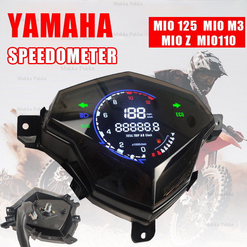 Jual Speedometer Digital LED Untuk Yamaha Mio M3, Mio, Mio Z Indikator ...