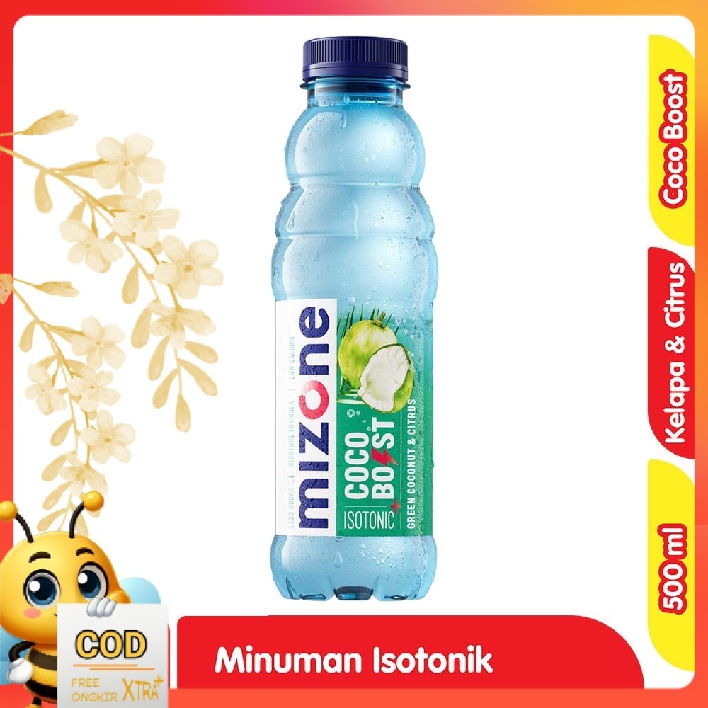 Jual Mizone Minuman Isotonik Cocoboost 500 ml | Shopee Indonesia